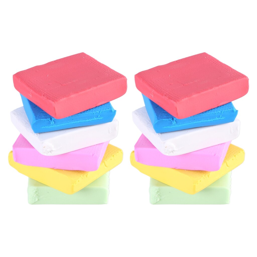 12 мягких ластиков-клячек для художников, ластики для рисования, резиновые ластики-клячки, школьные принадлежности для эскизов.