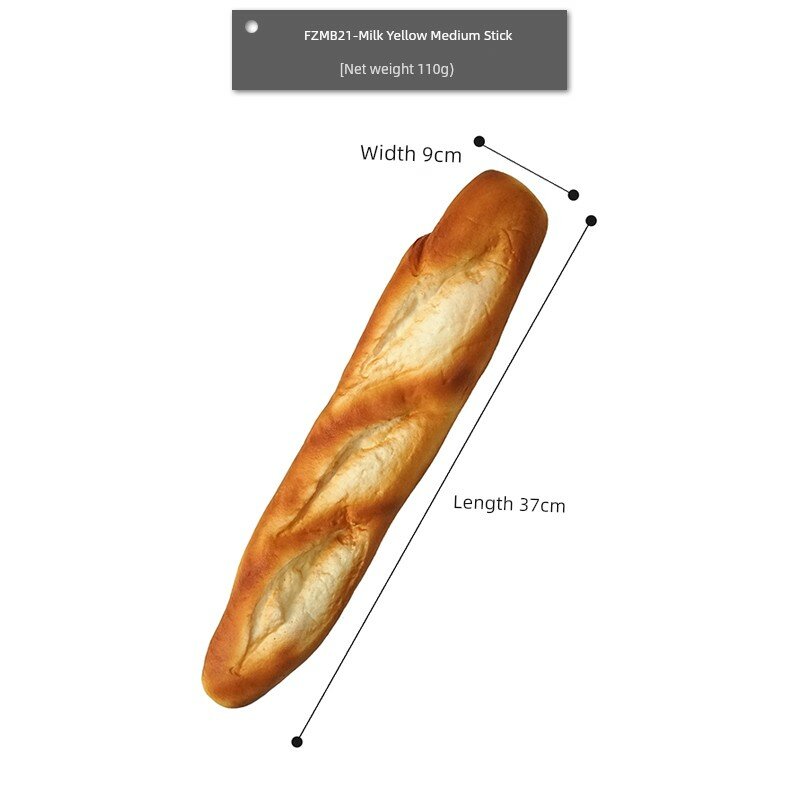 Витрина для хлебобулочных изделий, искусственный хлеб, европейская модель багет, модель комнаты, кухни, мягкое