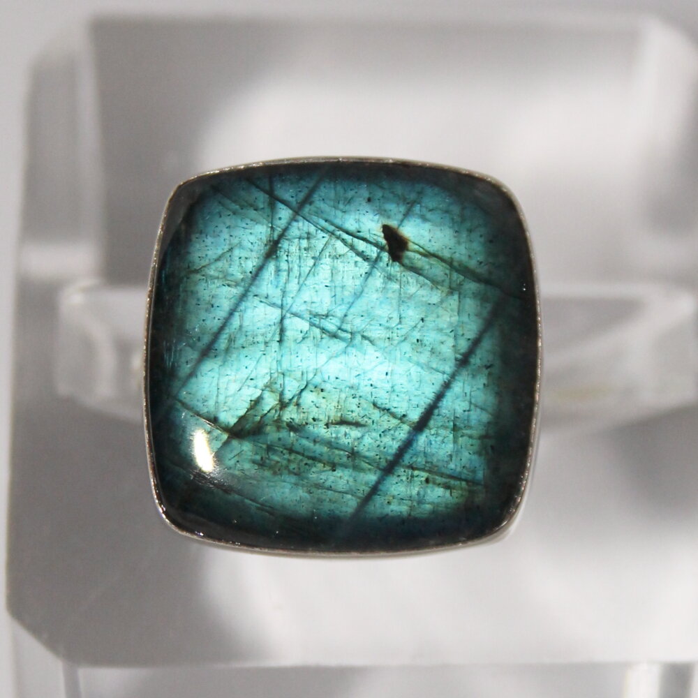 Кольцо-кулон, лабрадорит