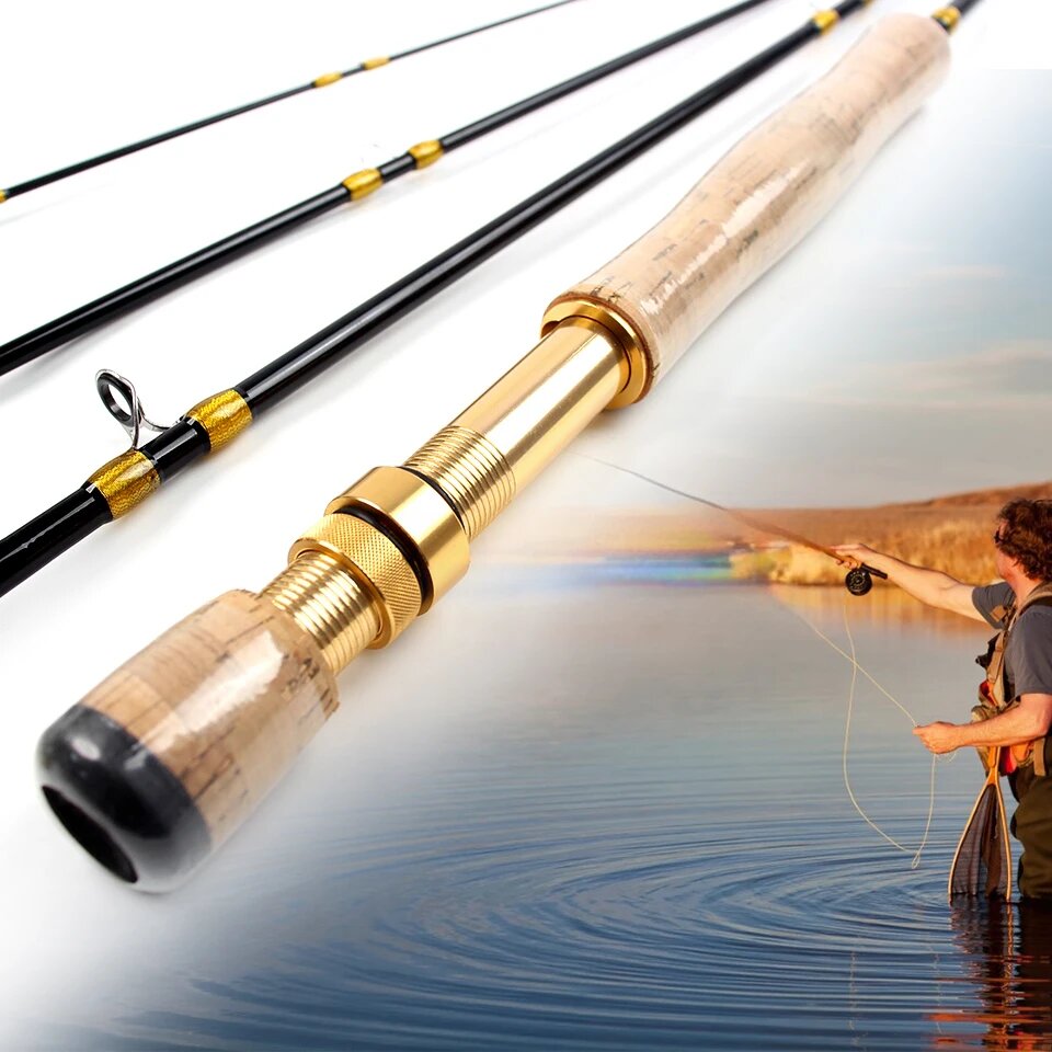 SEACHASER Удочка для нахлыстовой рыбалки из углерода