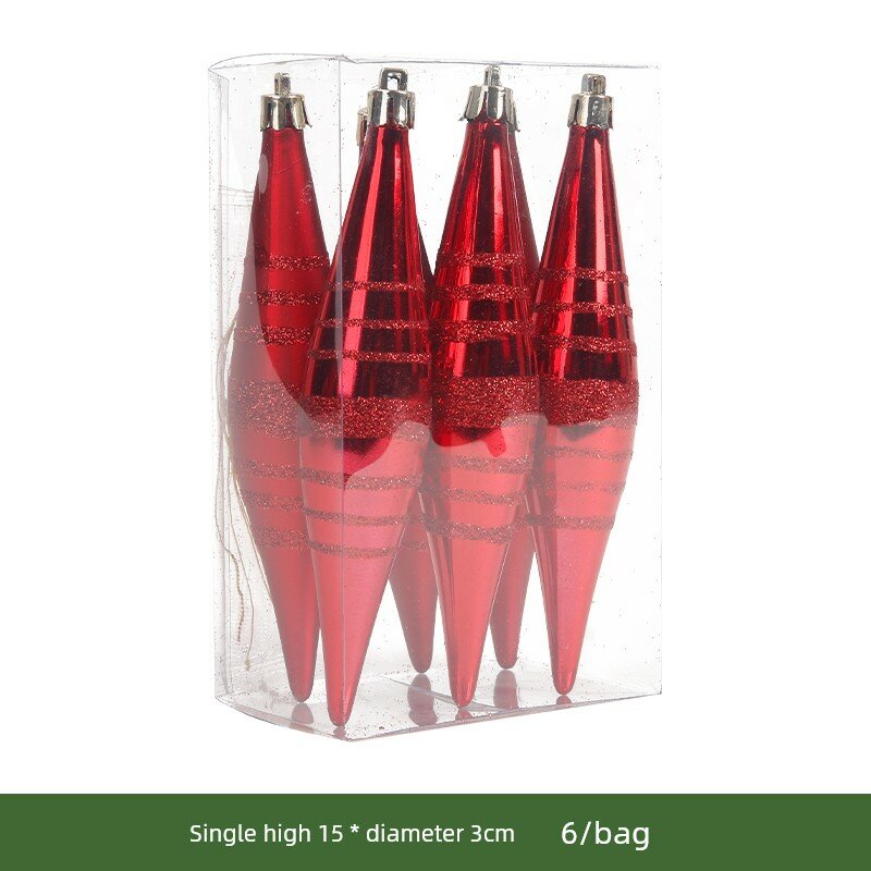 Искусственный цветок «Капля» от Jinghua, рождественский шар, подвеска необычной формы, украшение для елки, декор для