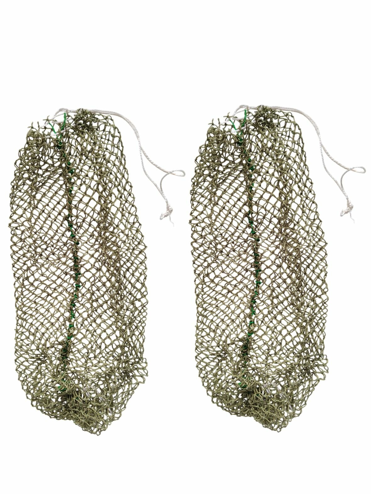 2 ШТ. Кормушка-сетка / Кошель для рыбалки. 2,6 л. Сетчатый мешок капрон (ячейка 8 мм х 8 мм). Кормушка сетка рыболовная.