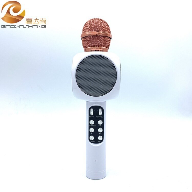 Горячая продажа микрофона для мобильного телефона WS1816, беспроводной Bluetooth караоке, магический микрофон с шумоподавлением