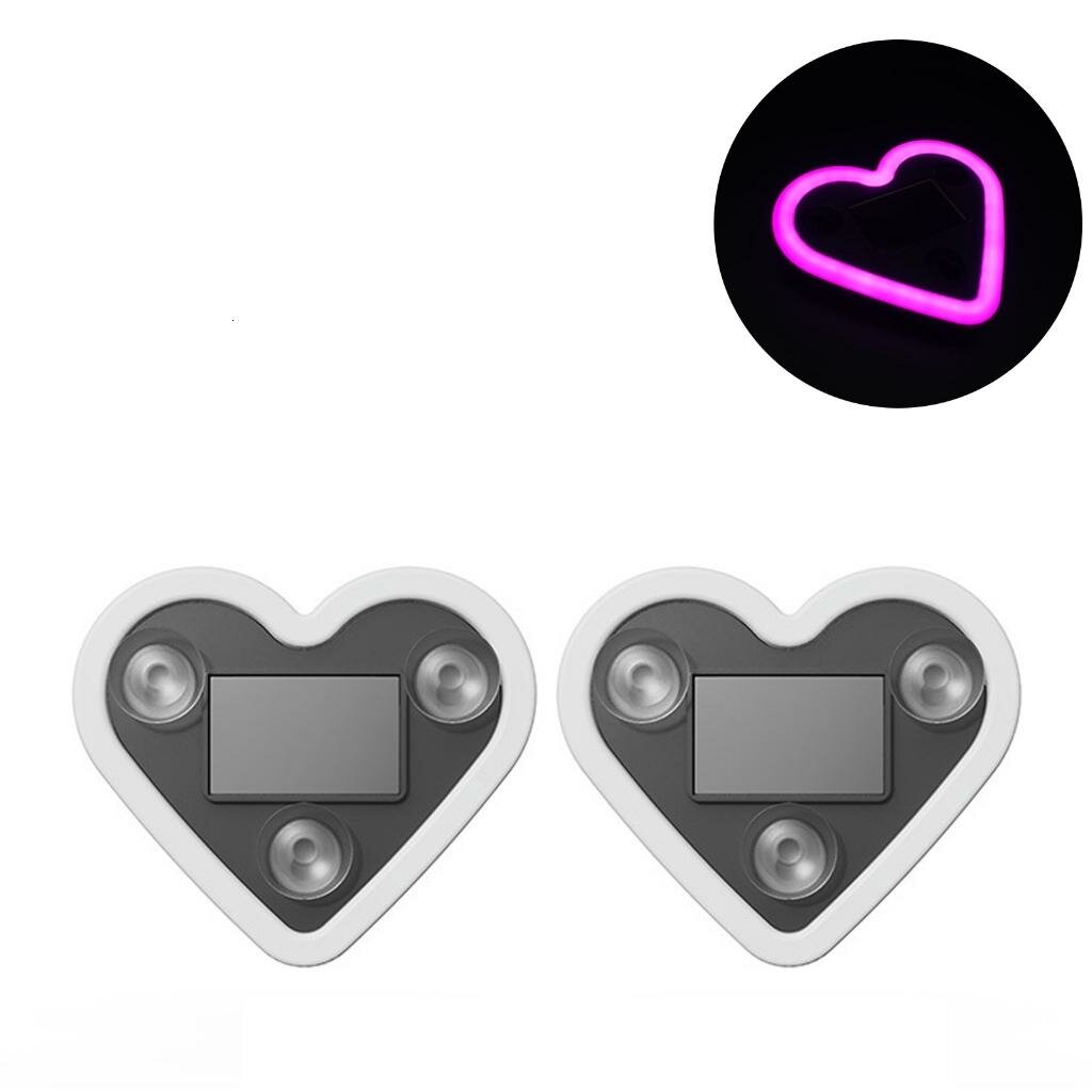 Автомобильная подсветка с автоматической регулировкой яркости, Розовый - 2шт