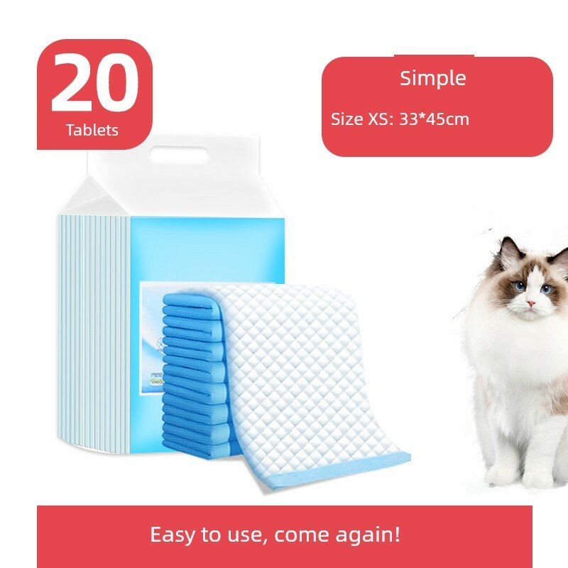 Одноразовые пеленки для кошек, специальные для котят, когда они выходят на прогулку, подстилки для кошачьего туалета,