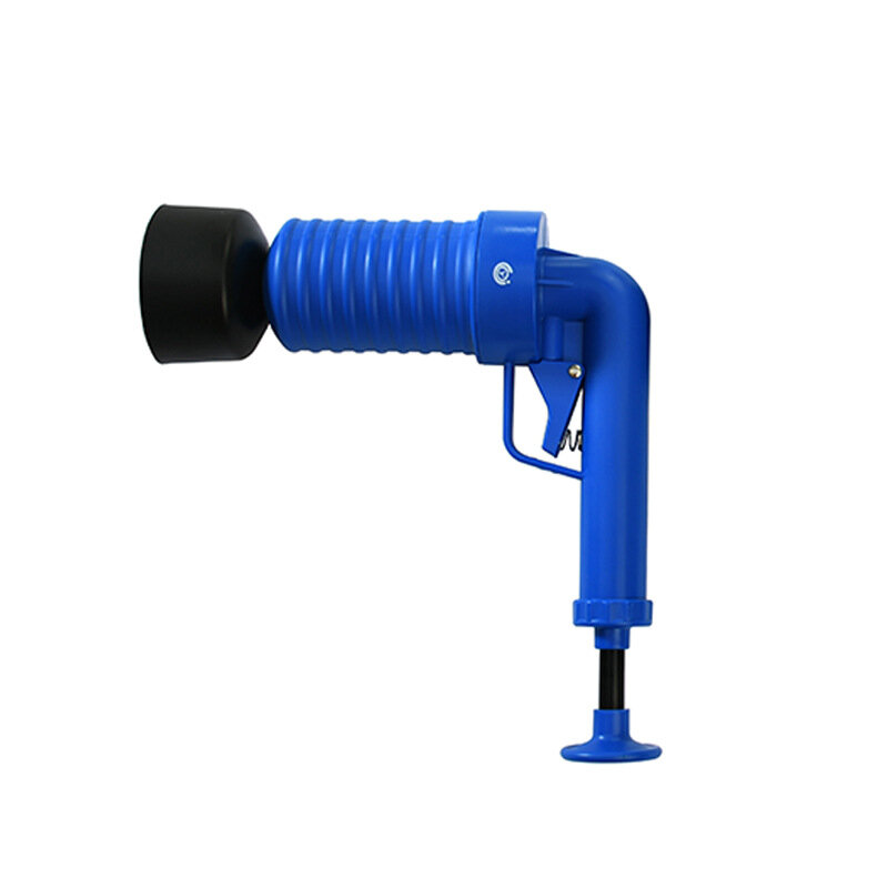 Разблокировщик канализации для туалета, одно-нажатие, ручной очиститель канализации для раковины с воздушным давлением