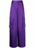 Брюки спортивные Versace, размер 38 IT, фиолетовый