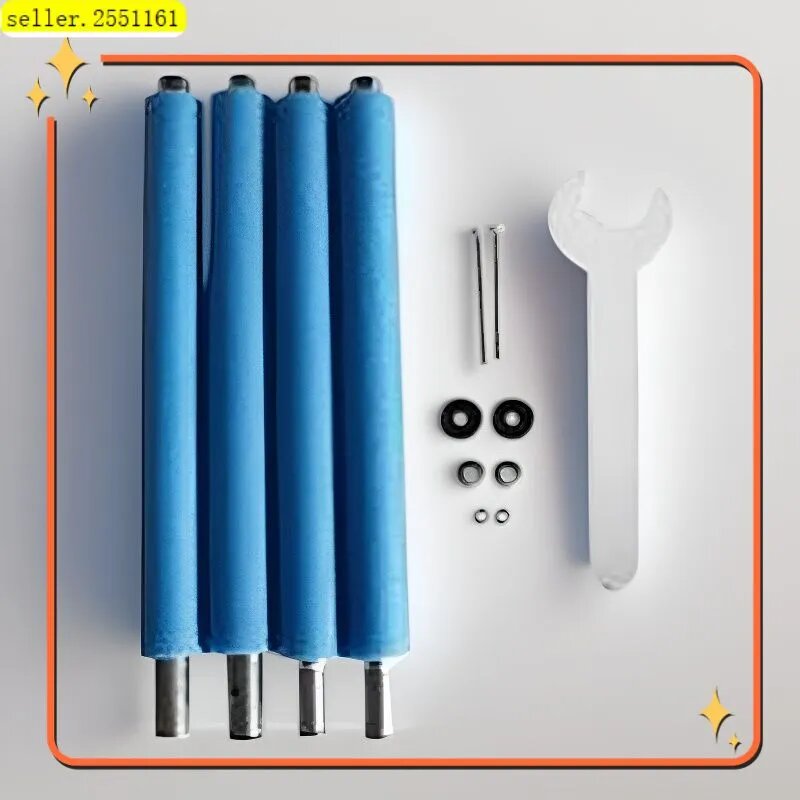 2551161Замена батутных палок. Замена пенопластовых рукавов 1.76м