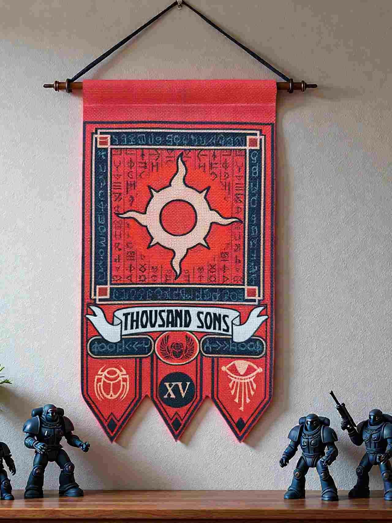 Боевой штандарт легиона 40K 30*16cm /11.8*6.3 inch