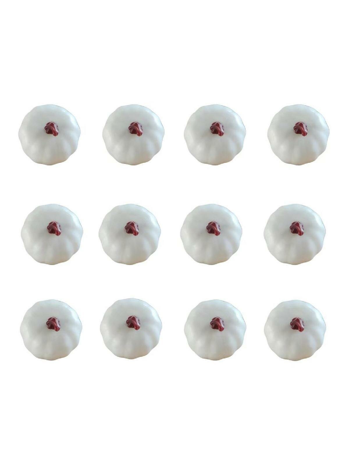 12шт Искусственная Тыквенная пена Реалистичная овощная имитация Тыквенный дисплей