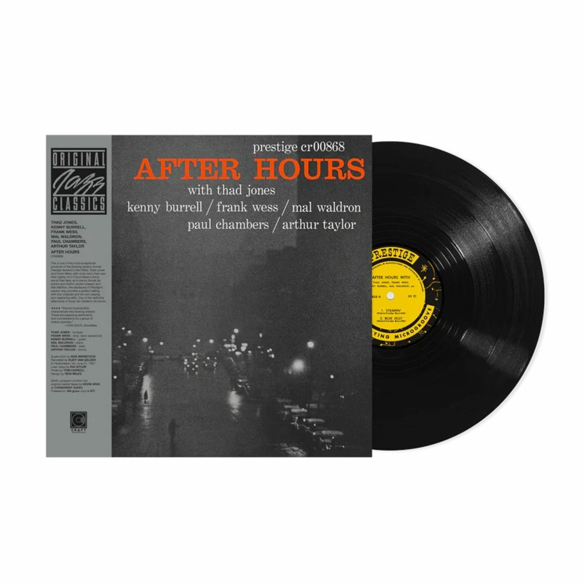 Виниловая пластинка Thad Jones (1923-1986) - After Hours (Original Jazz Classics Series LP) (1 LP)