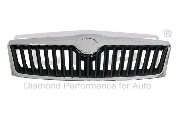 Решетка радиатора DPA 88530872102 Skoda Octavia II 2007-2013 хром