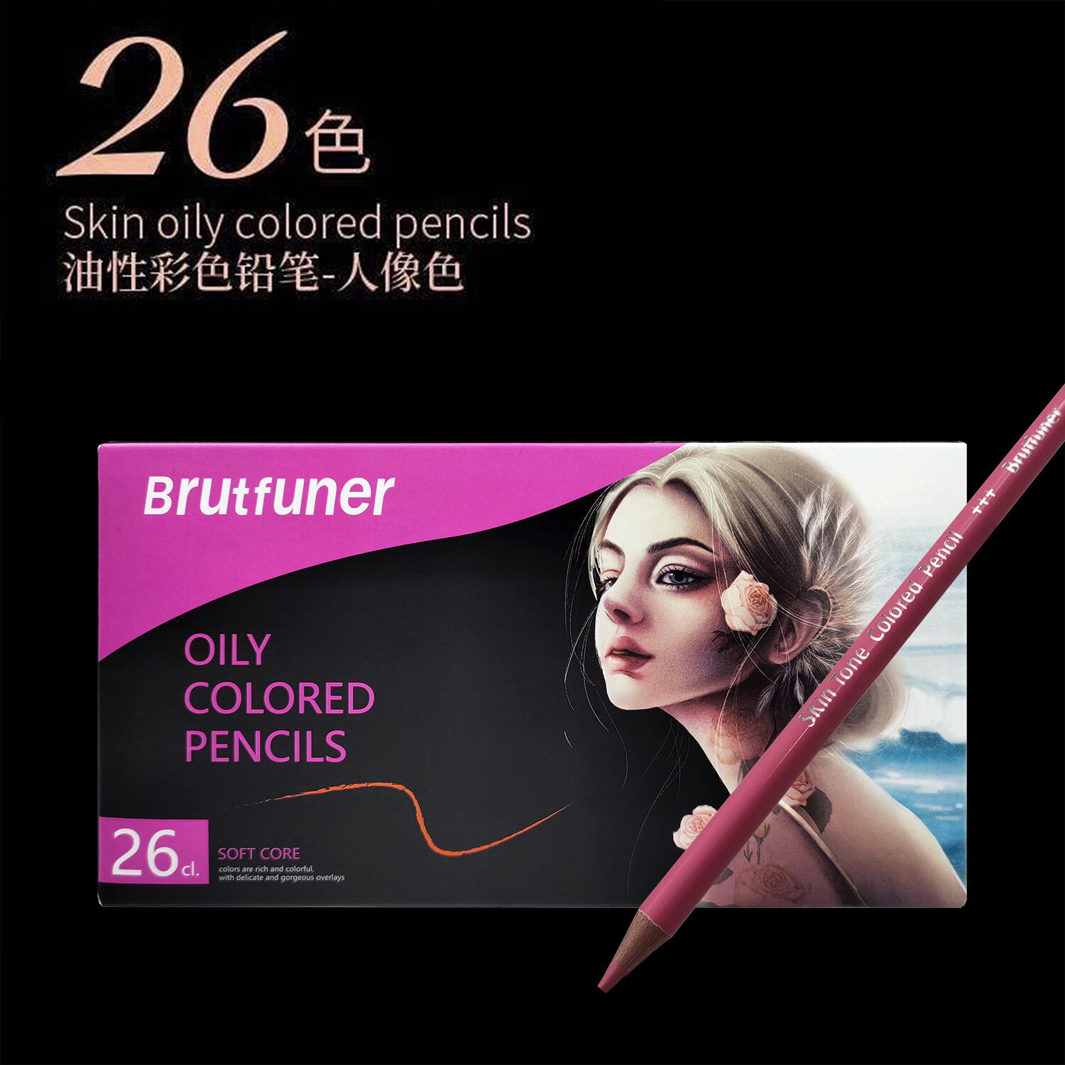 120 цветных карандашей Benfaner, 180 цветных карандашей на масляной основе, водорастворимые цветные карандаши, карандаши для манги, цветные карандаши для граффити, подарок