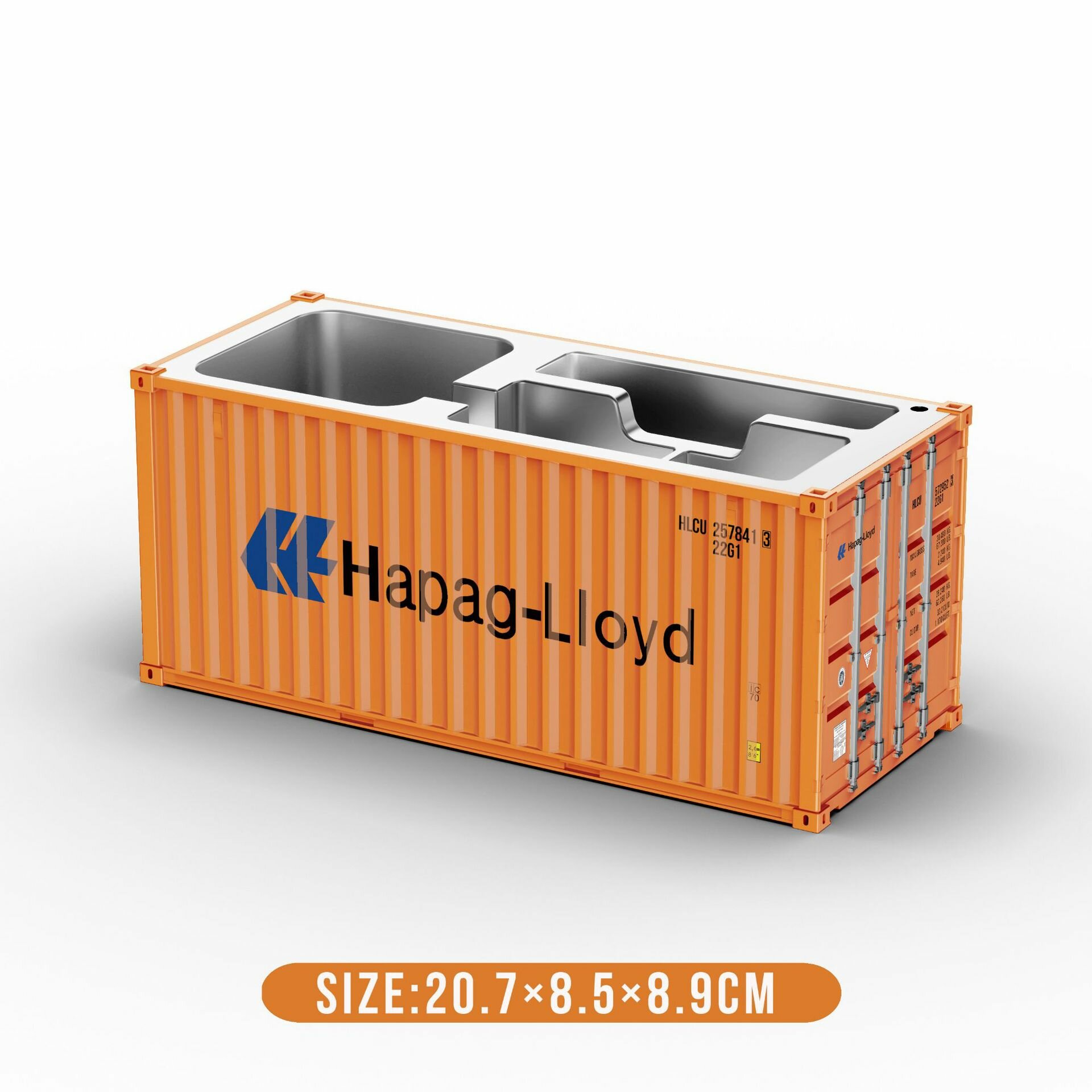 Простая модель контейнера с опциональной печатью логотипа, многофункциональный держатель для ручек, подарочная коробка для хранения канцелярии