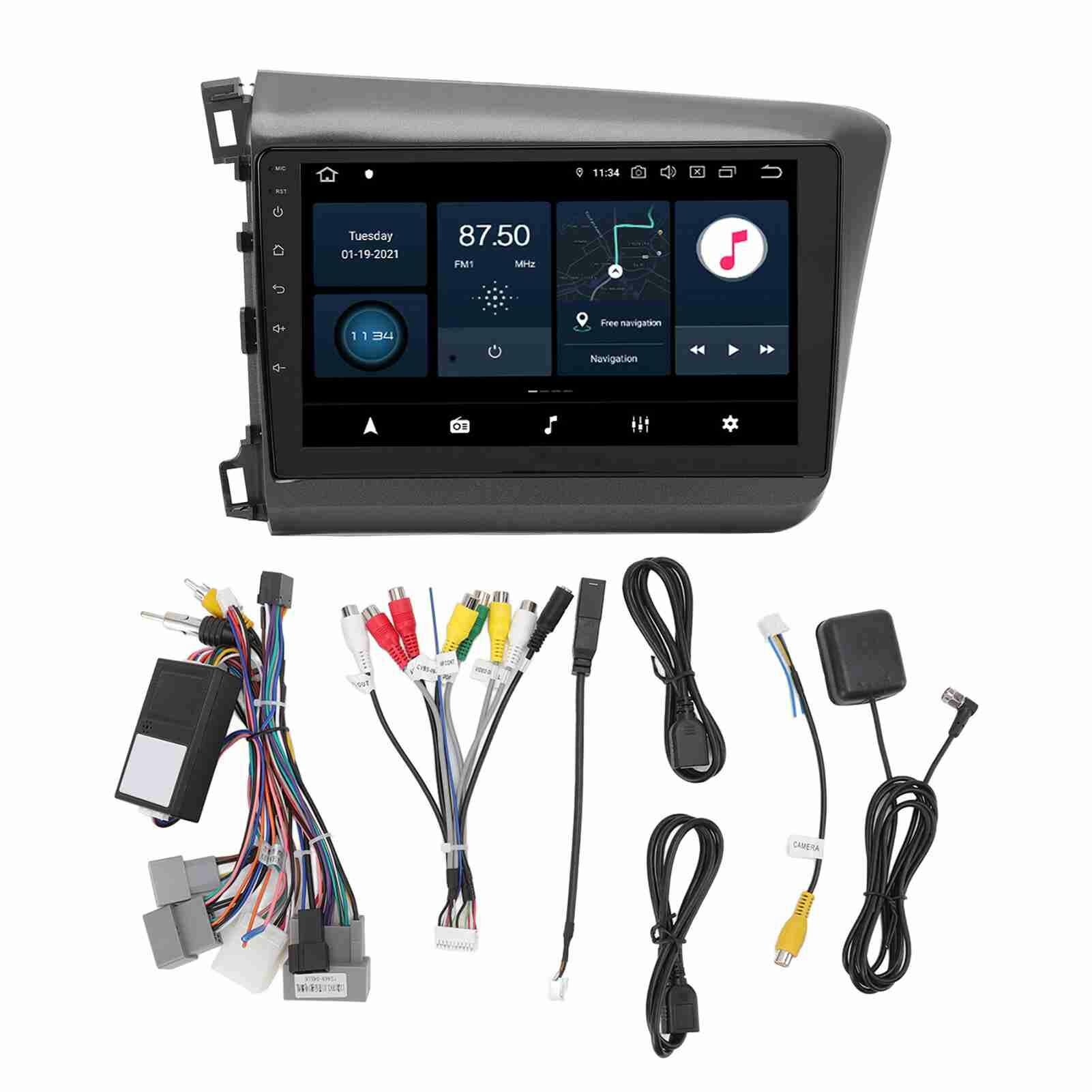 9" авторадио Mirror Link GPS для Civic 2012-2015