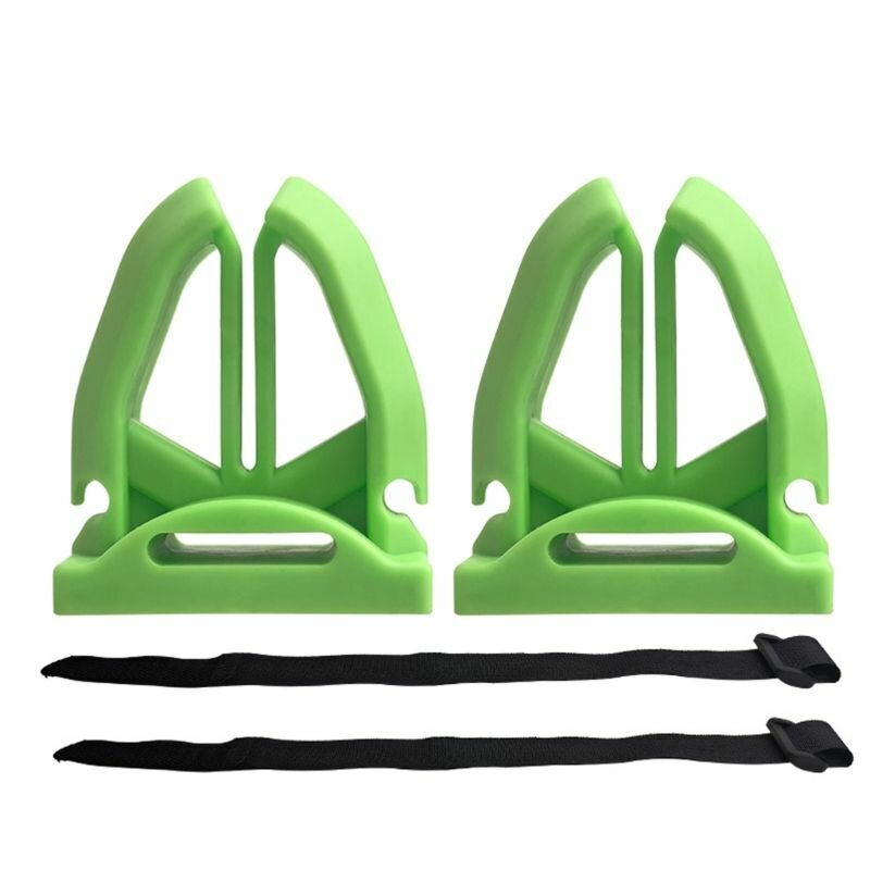 (2 шт.) Стойка для хранения удочек, зеленая