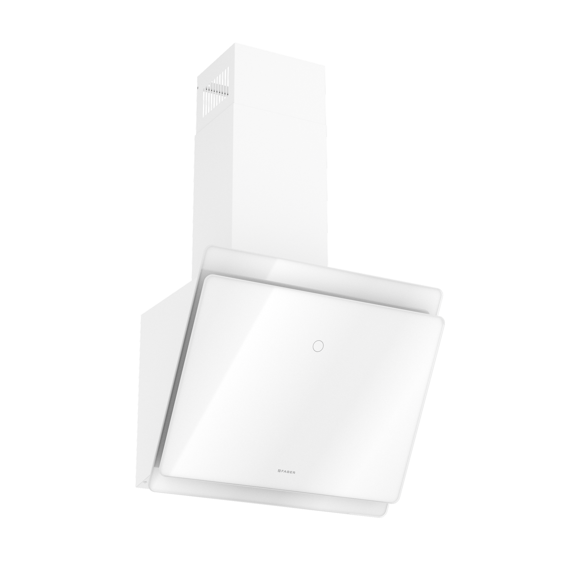 Вытяжка кухонная Faber TOCCO WH 50, наклонная, сенсорное управление, периметральный захват воздуха