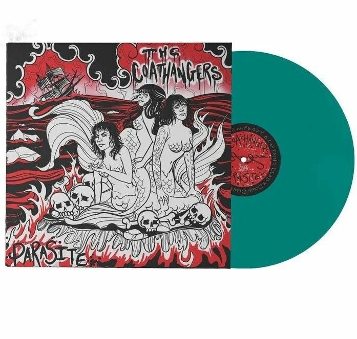 Виниловая пластинка The Coathangers - Parasite (EP, 2017, S*****e Squeeze) sea green