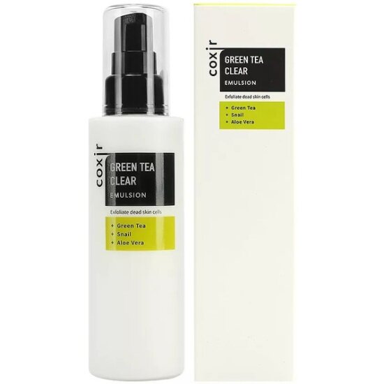 Эмульсия для лица Coxir с зеленым чаем, 100мл
