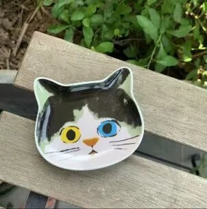 Блюдце 9 см 1 шт черный матовый