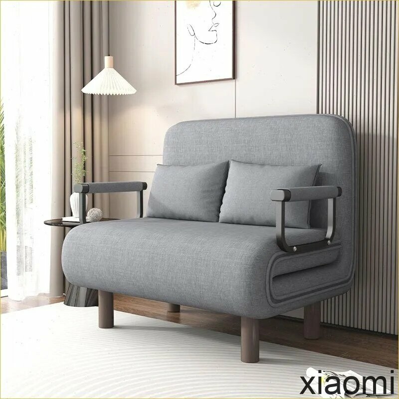 Диван раскладной, механизм Реклайнер, 65х190х28 см, серый