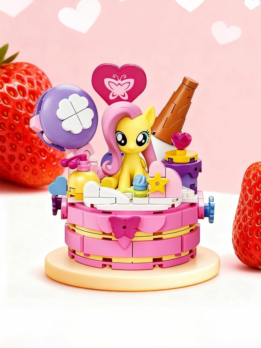 My Little Pony Игрушки Слепая Коробка/Kонструктор для девочки(Take a Big Bite of Sweetness Series)