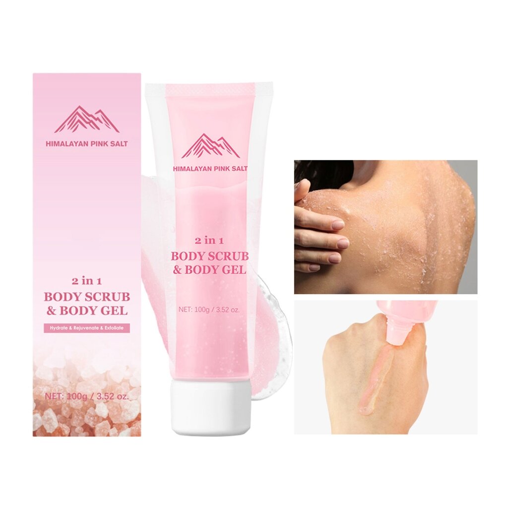 100 г 2 в 1 Гель для тела для ног Скраб для тела Глубоко очищающий Увлажняющий Гель для тела