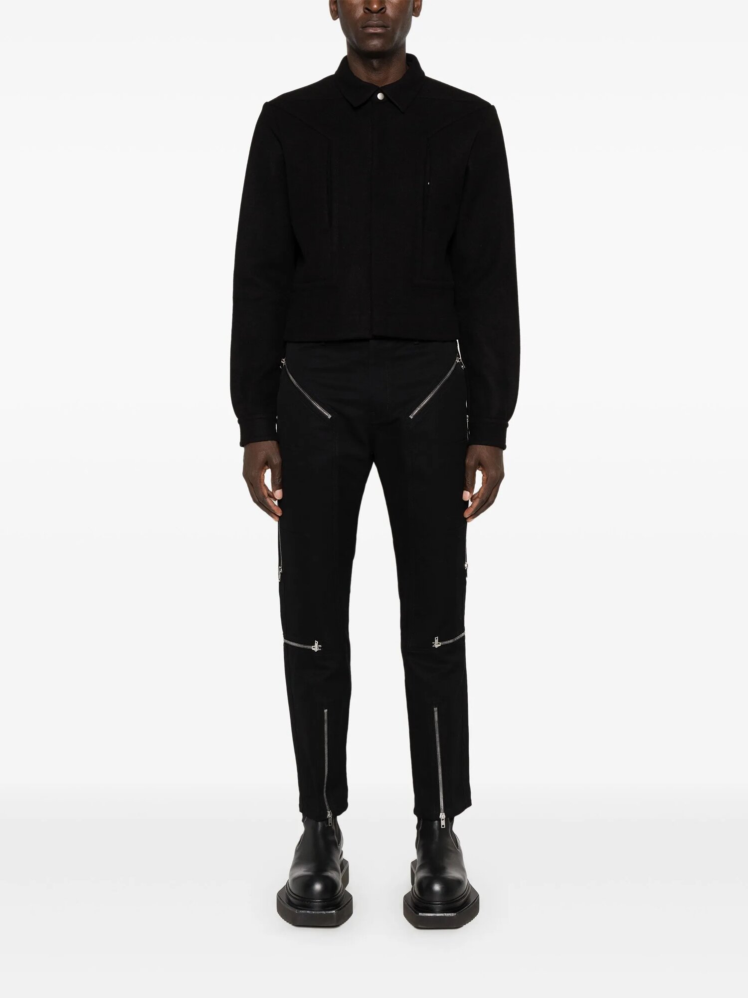 Брюки Rick Owens Headon Utility, размер 50, black — фото 1