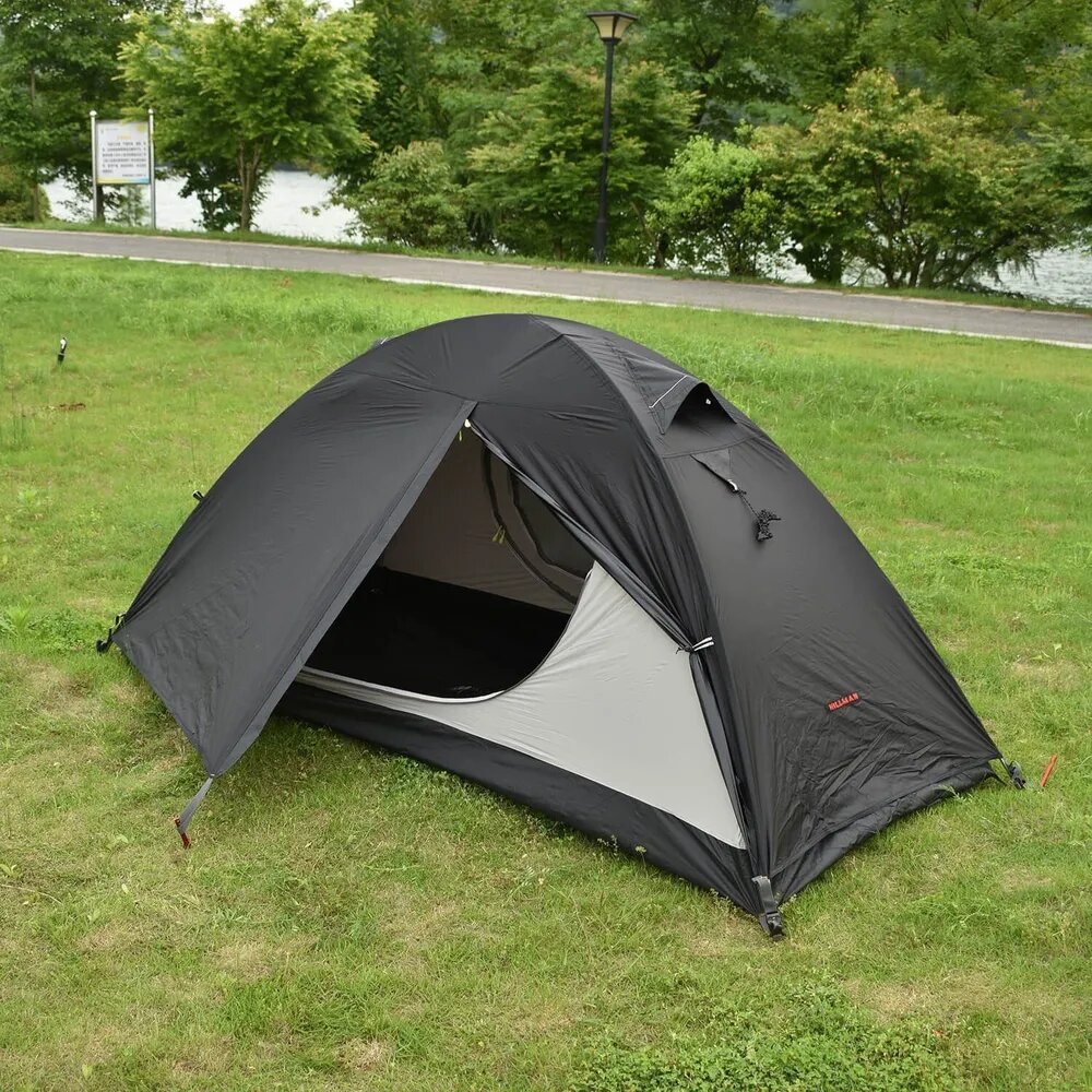 Hillman QF1-ультралёгкая одноместная палатка для горных, пеших и вело походов, двухслойная, нейлон