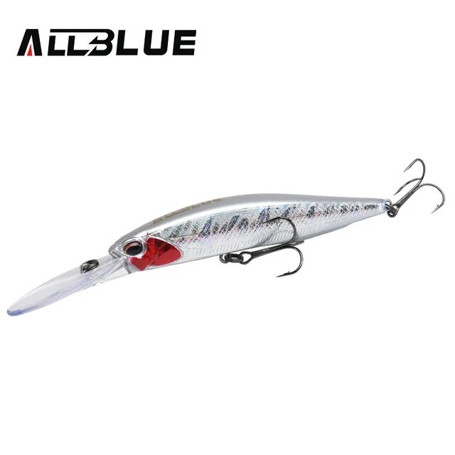 ALLBLUE Новая профессиональная рыболовная приманка JERKBAIT 100DR Color O