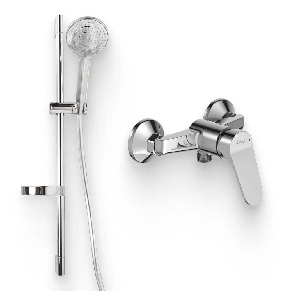 Душевой комплект Смеситель для душа Jacob Delafon Brive / Гарнитур Elite