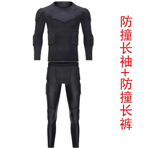 Футбольный костюм, защитное снаряжение, антиударный, антипадение, тренировочный костюм вратаря, комплект футболок NFL, лыжные наплечники, спортивное оборудование