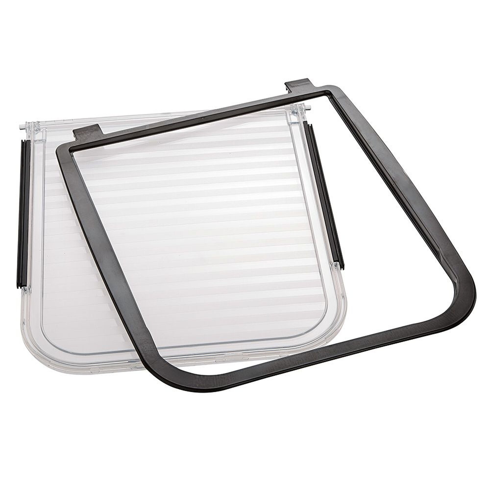 Запасная рамка с окошком для двери Ferplast SWING 15 (арт. 72108012), коричневая