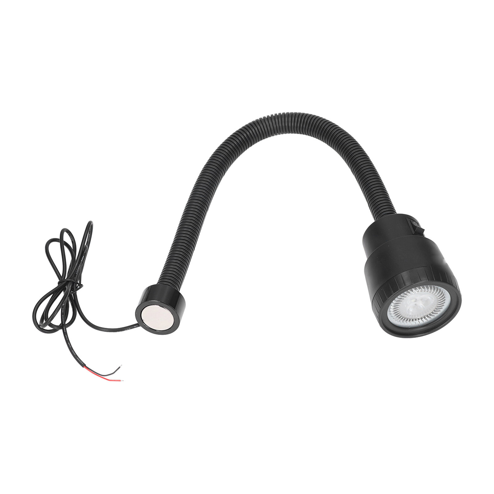 Светодиодный рабочий светильник с магнитным креплением, универсальный, гибкий, с гибким шлангом, белый свет, 3 Вт, светодиодный рабочий светильник с магнитным основанием, 24 В