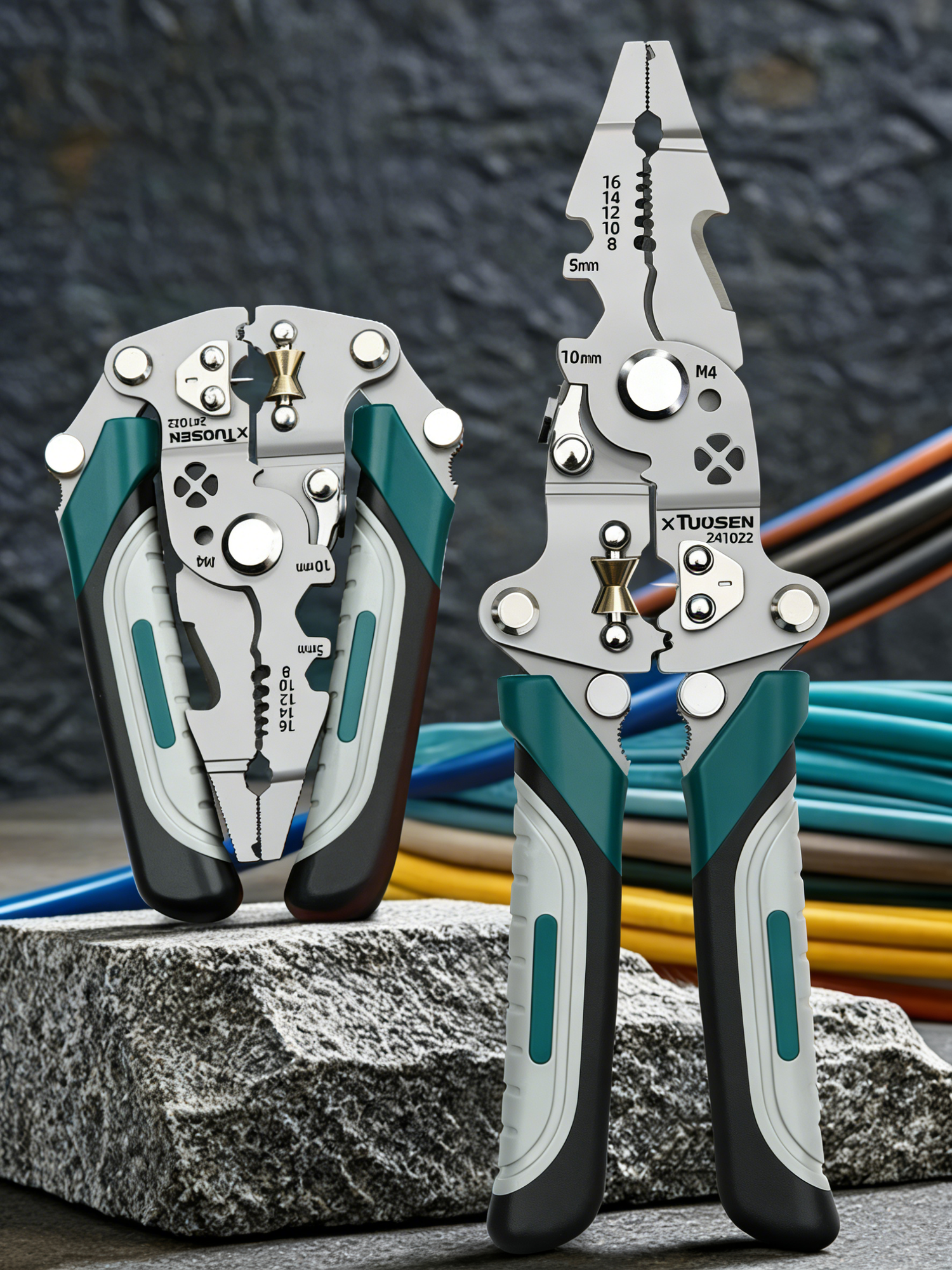 Многофункциональные электротехнические клещи – высокопрочный сталь, антискользящая ручка, универсальный инструмент