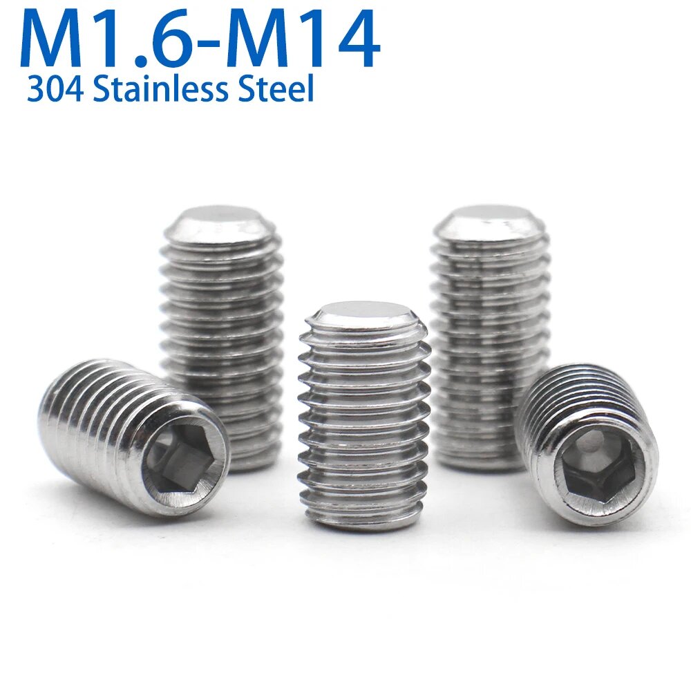 Винты с шестигранной головкой LIXIU WJ4012E из нержавеющей стали 304 M2.5 (10pcs), 3mm
