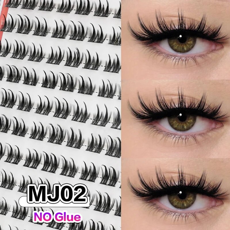 Кластерные ресницы MEISHENJIE MJ02, 1-1.5 см