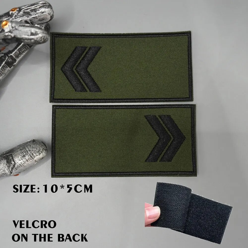Тактические нашивки IDF, AB38, Velcro, 10*5 см