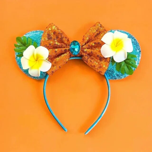 Аксессуары для волос Disney Tinker Bell для девочки: крылья, повязка на голову феи, детская повязка на голову с цветочными лозами и ушками, женская повязка на голову Silver Mist для малышей.