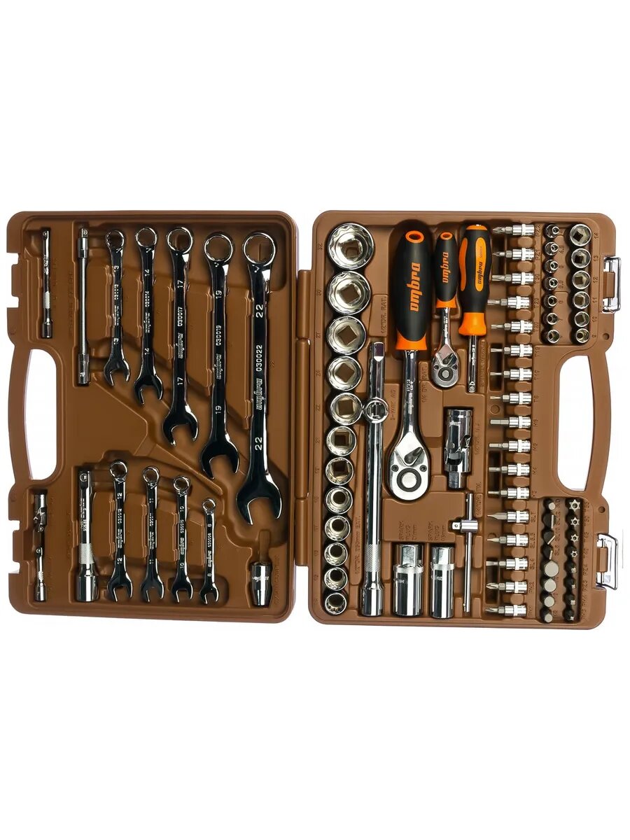 Набор инструмента OMT82S12 универсальный 1/4", 1/2"DR