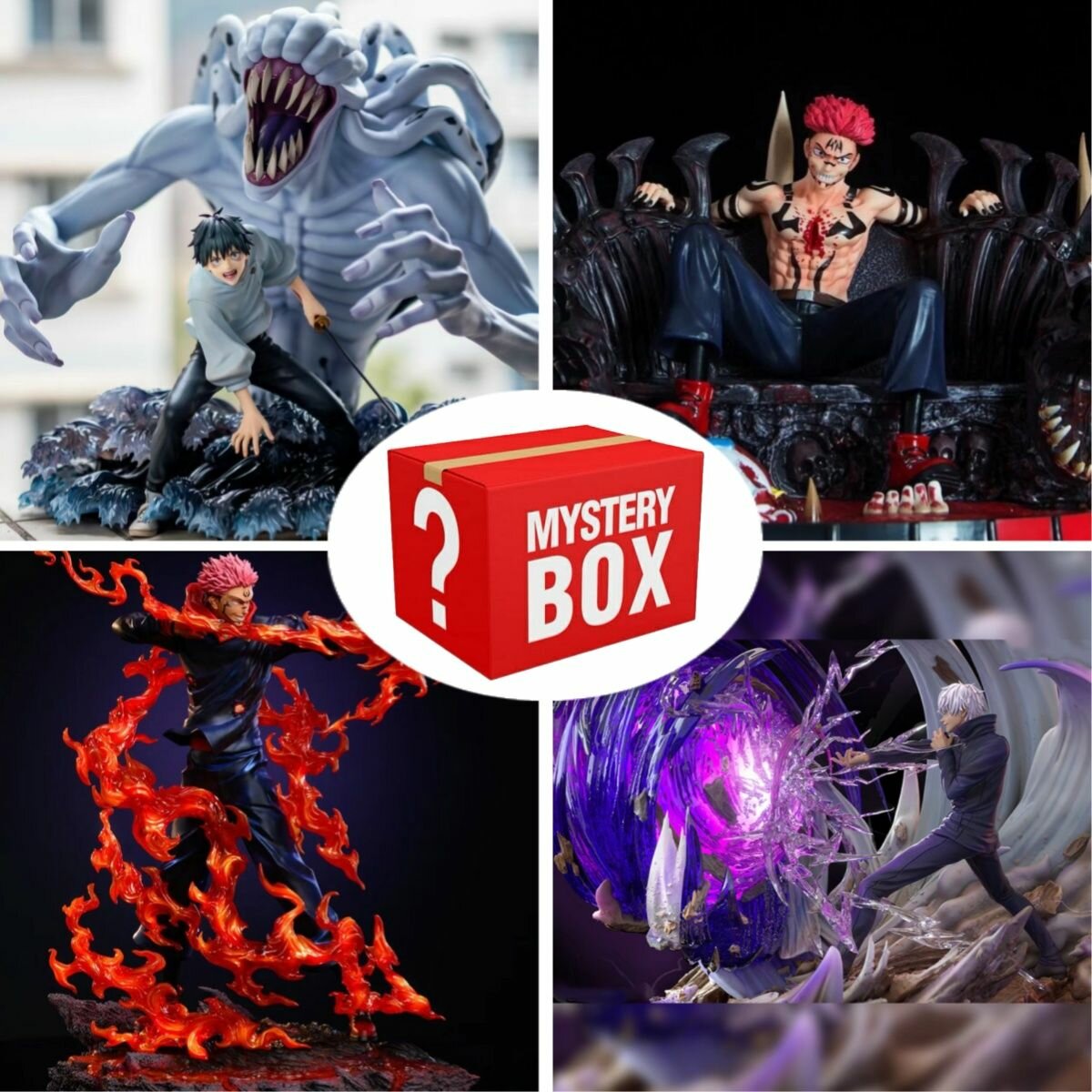 Аниме-сюрпризы Jujutsu Kaisen Магическая битва - Декор для дома/офиса, коллекционная фигурка, подарок на праздник