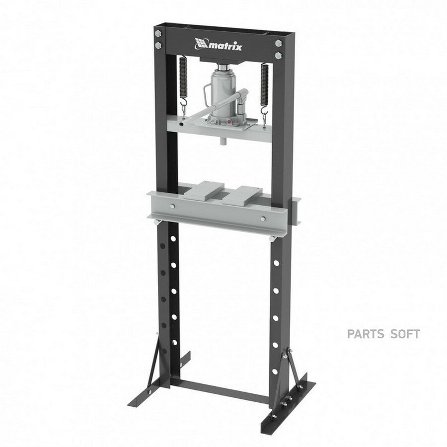 Пресс гидравлический, 20 т,640 х 540х 1500 мм (комплект из 2 частей) от официального дистрибьютора, MATRIX, артикул 523205