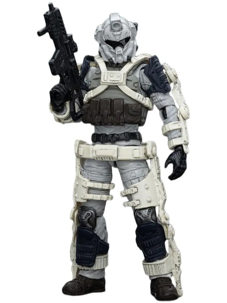 Набор солдатиков JOYTOY Warhammer 40000 Army Builder Promotion Pack Figure 36 -Mercenary Equipped with Exoskeleton из ABS пластика