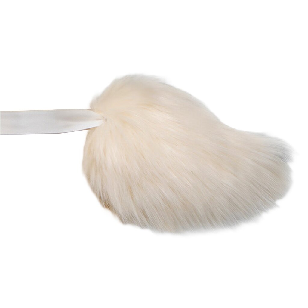 Повязка на голову с ушами Кролика и Хвостом из искусственного меха, Повязки на голову с Ушами животного, Короткий Хвост Кролика