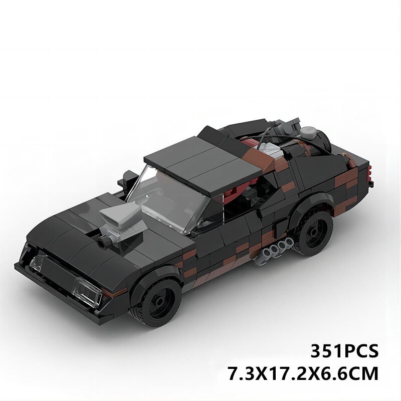 MOC-156225 Crazy Max-Fury Road Спортивная машина Игрушка Сборная модель автомобиля Строительные блоки