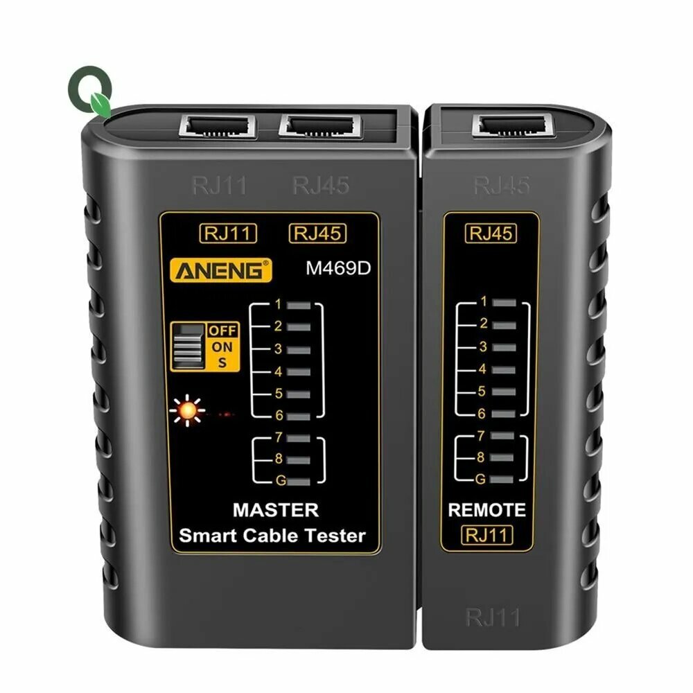 D8(W S A R) M469D RJ45 Кабельный тестер сетевого кабеля Тестер RJ11 RJ12 CAT5 UTP Сетевой инструмент Ремонт сети