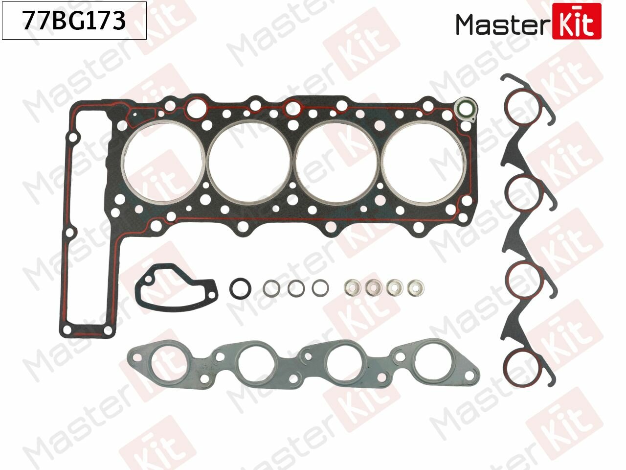 Комплект прокладок ГБЦ MERCEDES-BENZ OM601 MasterKit 77BG173