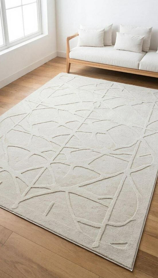 Ковер натуральный шерстяной ручной работы нестондартный тонкая нитка очень нежный и теплый размер 150 на 300