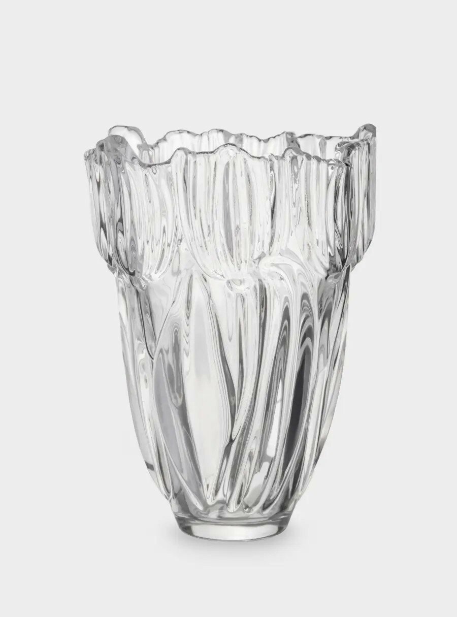 Ваза для цветов, 18 см, стекло, Тюльпаны, Symphony (Anna Lafarg)