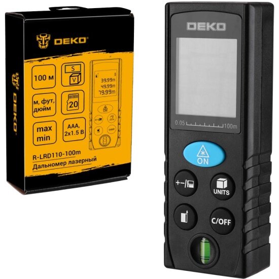 Лазерный дальномер Deko R-LRD110-100m (083-3601)
